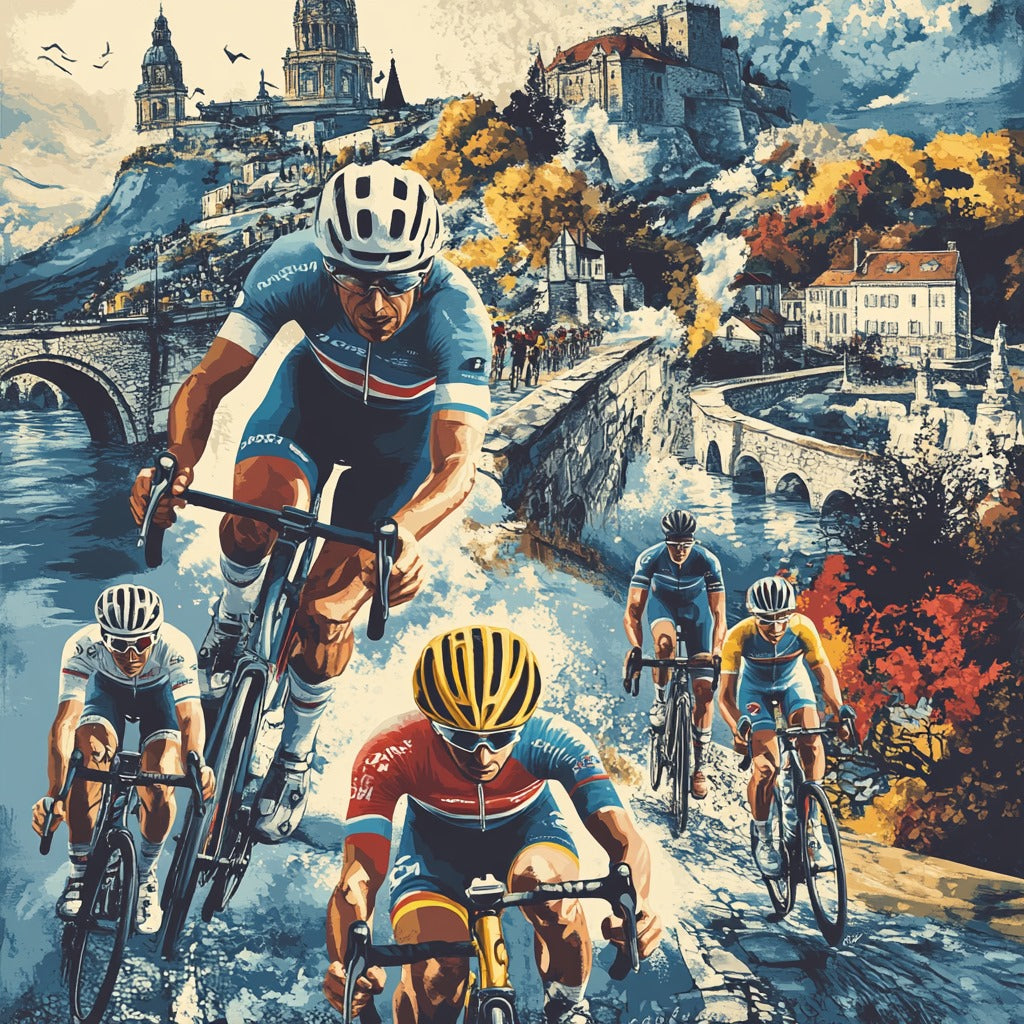 The five Monuments of cycling – tuvalum